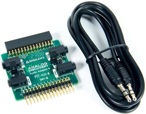 Analog Discovery Audio Adapter Digilent Digikey