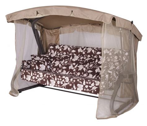 Качели садовые Удачная мебель A43c 541 Империя 4 х местные до 380 кг бежевый ️ купить по цене