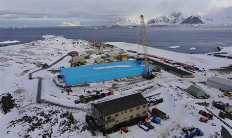 Exterior Complete For New Antarctic Science And Operations Facility