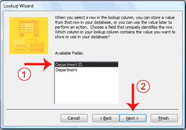 Creating Microsoft Access Tables