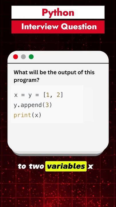 Day 730 Python Interview Question Series Chained Assignment Python