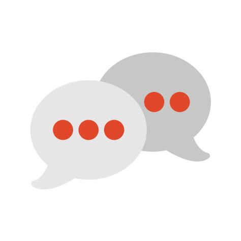 Chat Bubble Message Sms Chating Conversation Talk Comment Icon