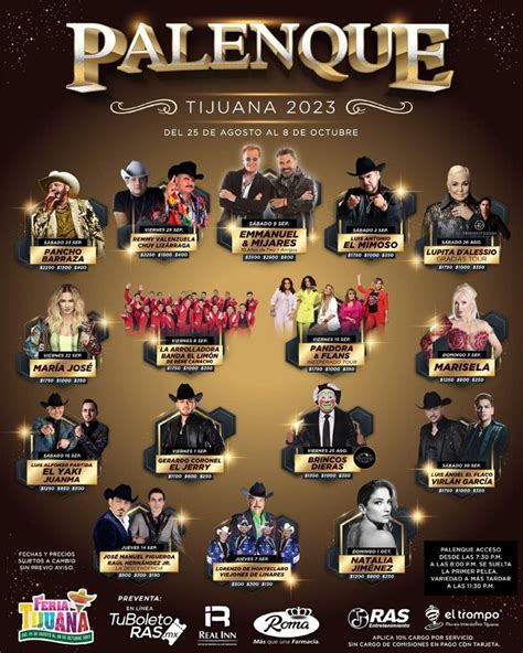 Fiestas De Octubre 2025 Boletos Palenque Hermosillo