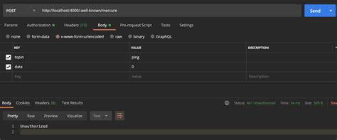 Invalid Jwt Signature · Issue 462 · Dunglasmercure · Github