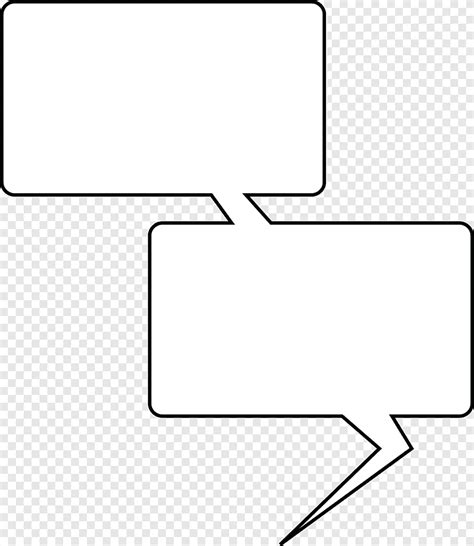 말풍선 기타 만화 각도 Png Pngegg