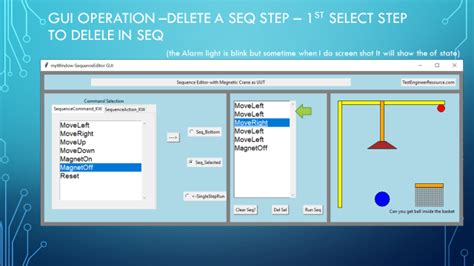 Python Sequence Editor Example Test Engineers Resource