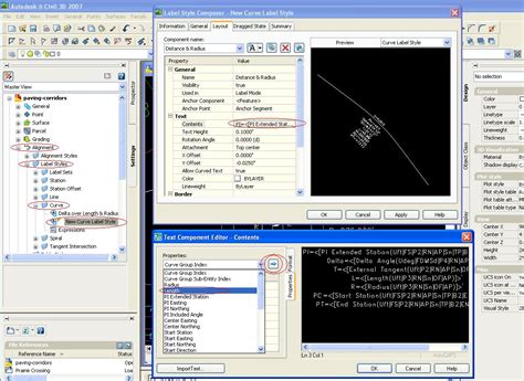 Horizontal Alignment Annotation Autodesk Community