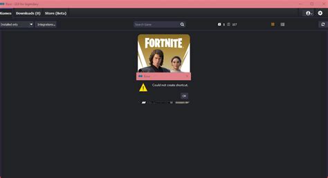 Bug Unable To Create Fortnite Shortcut · Issue 283 · Raredevsrare · Github