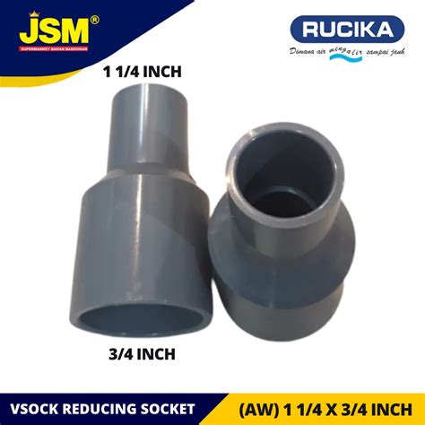 Jual RUCIKA VSOCK 1 1 4 X 3 4 INCH AW Shopee Indonesia
