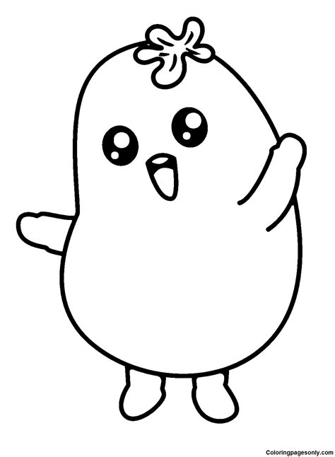 Small Potatoes Coloring Pages [2025]