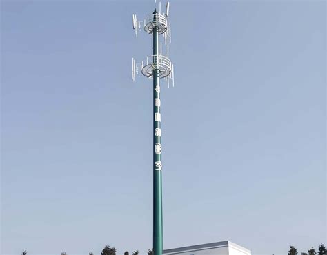 Monopole Galvanized Steel Power Transmission Tower Communication Tower Lattice Tower Self
