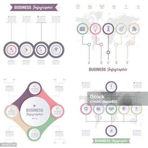 3d 원형 및 Iocns와 비즈니스 Infographic 서식 파일 그래프에 대한 스톡 벡터 아트 및 기타 이미지 그래프 기업 재무와 산업 다이어그램 Istock