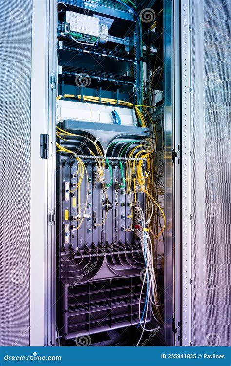 high speed internet provider router stock image image of fibre