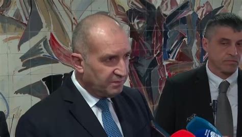 Радев Категорично съм против изпращането на войници в Украйна Правителството и Народното