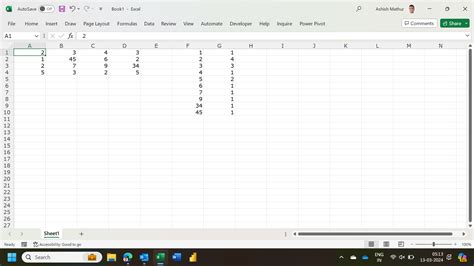 Counting Number Of Occurrences Of All Numbers In A Table Microsoft Qanda