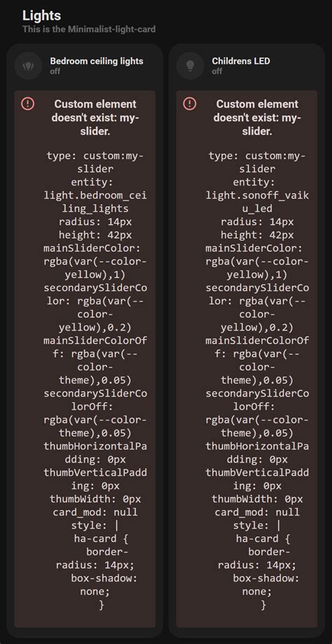 Custom Element Doesnt Exist My Slider · Issue 568 · Ui Lovelace