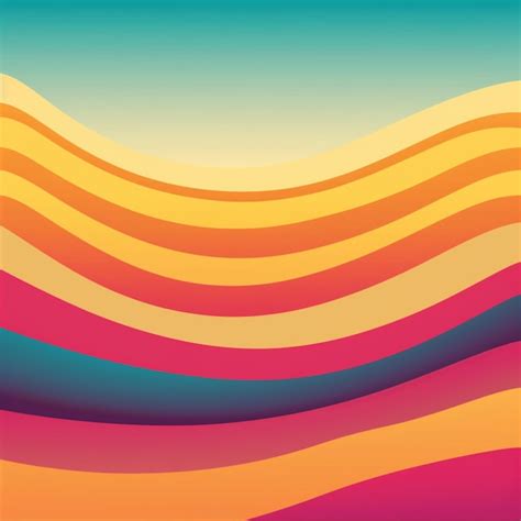 Premium Ai Image A Close Up Of A Colorful Wave Pattern With A Sky Background Generative Ai