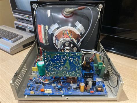 Microvitec Cub 1431 Ms Crt Monitor Restoration Adams Vintage Computer Restorations