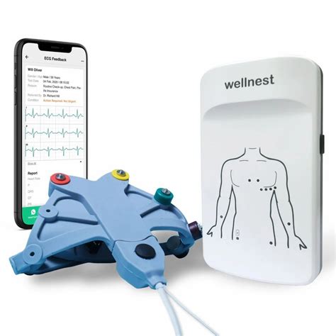 Wellnest 12l Pro2 Ecg Portable 12 Lead Ecg Machine With Electrode Lead Belt At ₹ 50499 Ecg