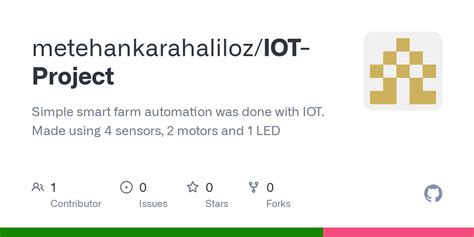 Github Metehankarahaliloziot Project Simple Smart Farm Automation Was Done With Iot Made