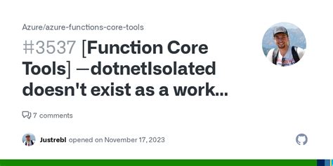 Function Core Tools Dotnetisolated Doesnt Exist As A Worker Runtime Option To Publish From