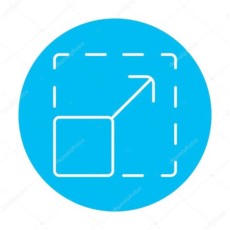 Scalability Line Icon Stock Vector Image By ©visualgeneration 94391124