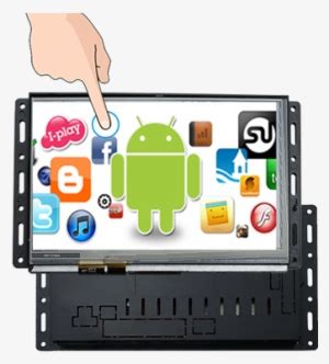 Open Frame Android Touch Panel Optional Wired Ethernet Open Frame