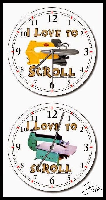 Scrollsaw Workshop Inch Scroll Saw Shop Clock Patterns