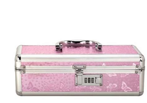 Lockable Vibrator Case Small Pink On Venus