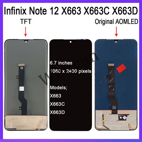 OEM For Infinix Note X X C X D Note G X LCD Display AMOLED TFT LCD Touch