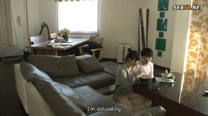 English Subtitle For The Two Days Our Parents Couldn T Come Home I Had Passionate Creampie Sex