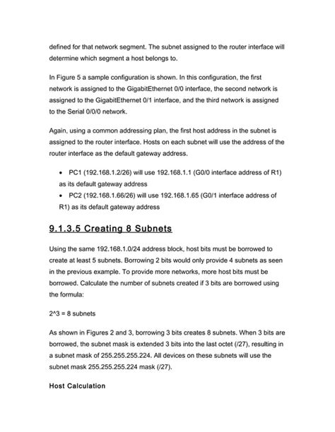 Subnetting Tkj Smk Kelas Xi Cisco Ccna Doc