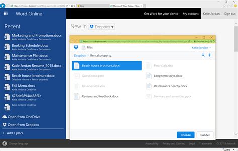 Microsoft Announces Dropbox Integration With Office Online Today
