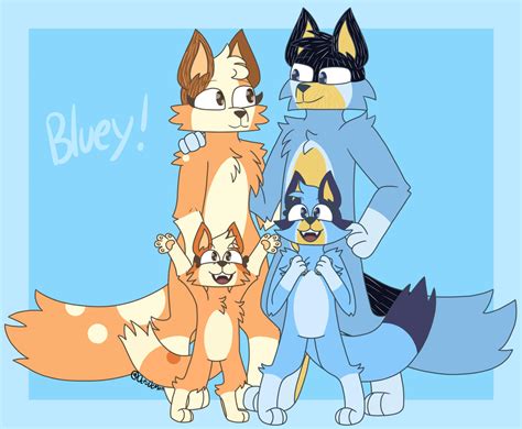 Bluey Fanart By Octodemon On Deviantart