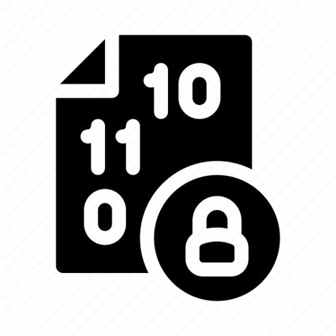 Padlock Encrypted Data Digital Security Privacy Protection Icon Download On Iconfinder