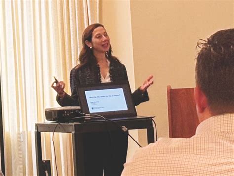 Elaine Buckberg Presents On Evs And The Economy News Sports Jobs