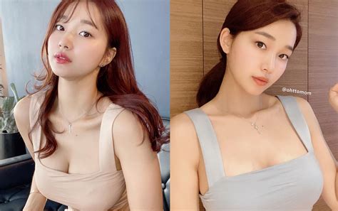 170公分巨乳大隻馬「오또맘」低胸爆乳狂露事業線 渾圓「e級豪乳」彷彿快把衣服炸開 Cupsdaily