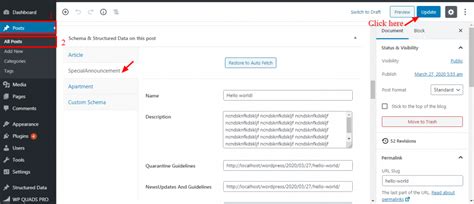 How To Add Special Announcement Schema Schema And Structured Data For