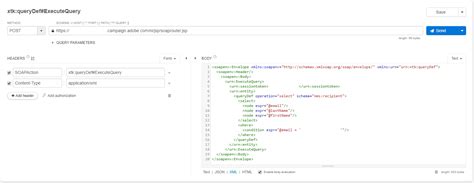 Post For Adobe Campaign Soap Calls And Querydef From Client Side Blog By Florian Courgey