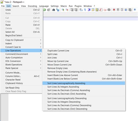 Sort Text By Value In Notepad Super User