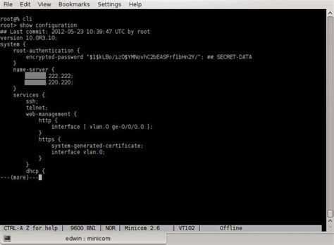 How To Export Configuration From Juniper Junos Device