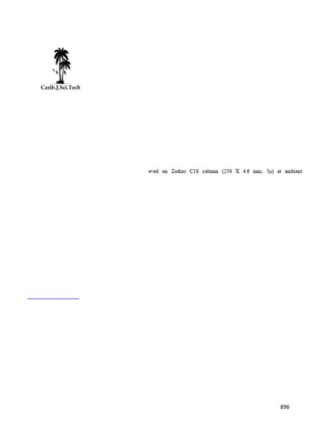 Hplc And Uv Spectrophotometric Estimation Pdf High Performance
