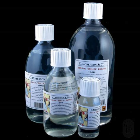 Crystal Clear Shellac Varnish Gold Leaf Supplies