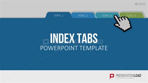 Index Tabs For Powerpoint Powerpoint Templates Presentationload