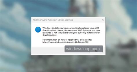 Stop Automatic Amd Graphics Driver Update In Windows 1110