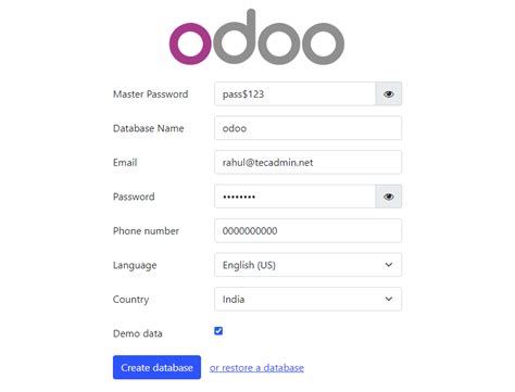 How To Install Odoo 16 On Ubuntu 22 04 Jammy Tecadmin Techzamin