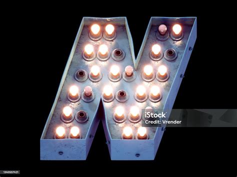 모텔 램프 라이트 간판 글꼴 편지 N 0명에 대한 스톡 사진 및 기타 이미지 0명 간판 골동품 Istock