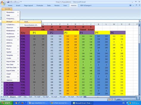 Is There Anyway To Calculate The Hardy Weinberg Equilibrium For Each Polymorphic Site Using The