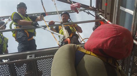 Our Team Renew Their Knowledge Of Scaffold Rescue Simian Risk