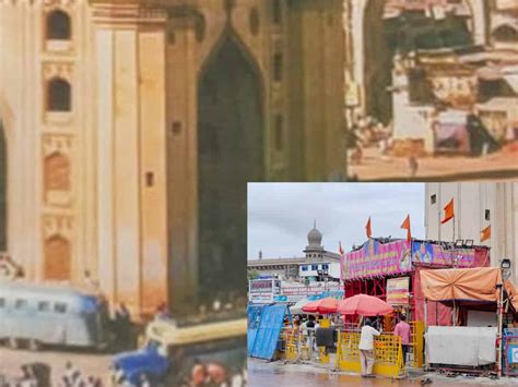 Hyderabad Is The Bhagyalaxmi Temple At Charminar Expanding